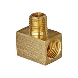 Brass 3/16" Inverted Flare x 1/8" Male NPTF Branch Tee | B-3602 ...